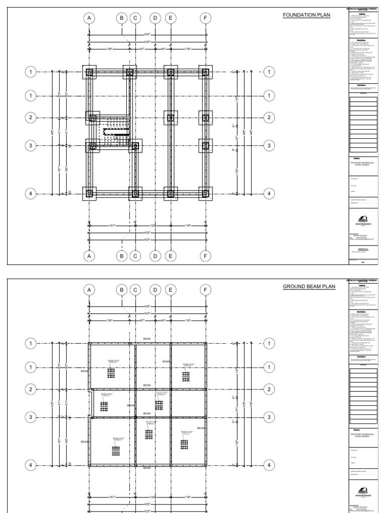Architural Plans | PDF | Pipe (Fluid Conveyance) | Drainage