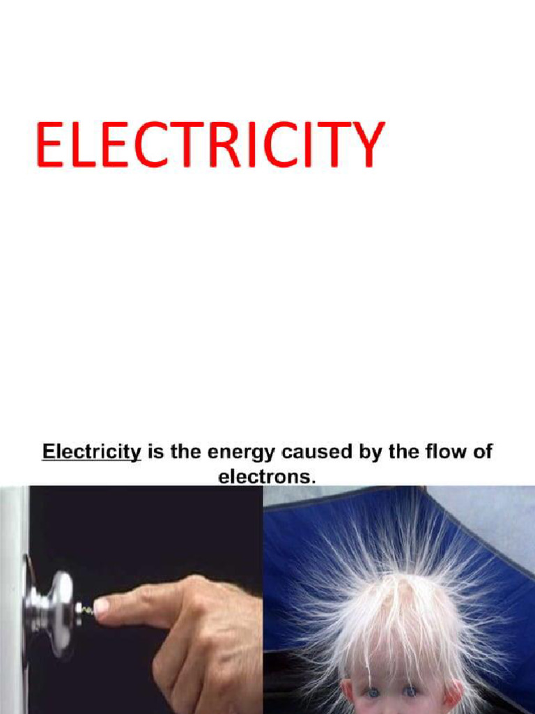 Electricity | PDF