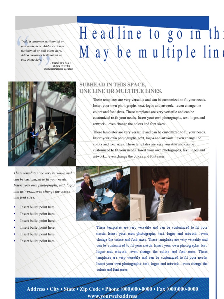 Flyer Linear A4 | PDF | Digital Typography | Publishing