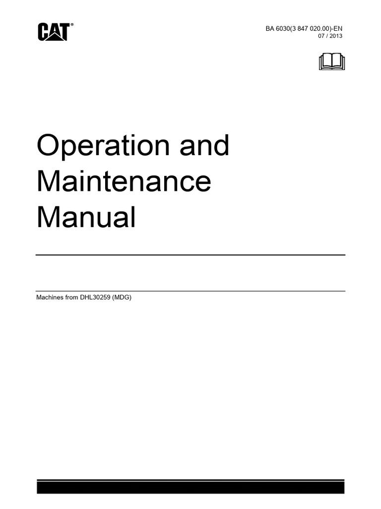 01_omm_6030_3847020_00_en | PDF | Motor Oil | Coolant