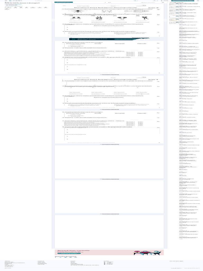 SPR 01 Kl6 Po Dziale II Biologia P - PDF | PDF
