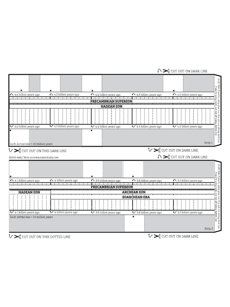 Geologic Timeline Part2 Pdf 0891