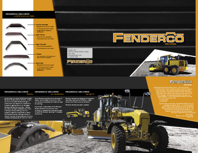 GP Fenderco Brochure 1 | PDF | Semi Trailer Truck | Land Vehicles