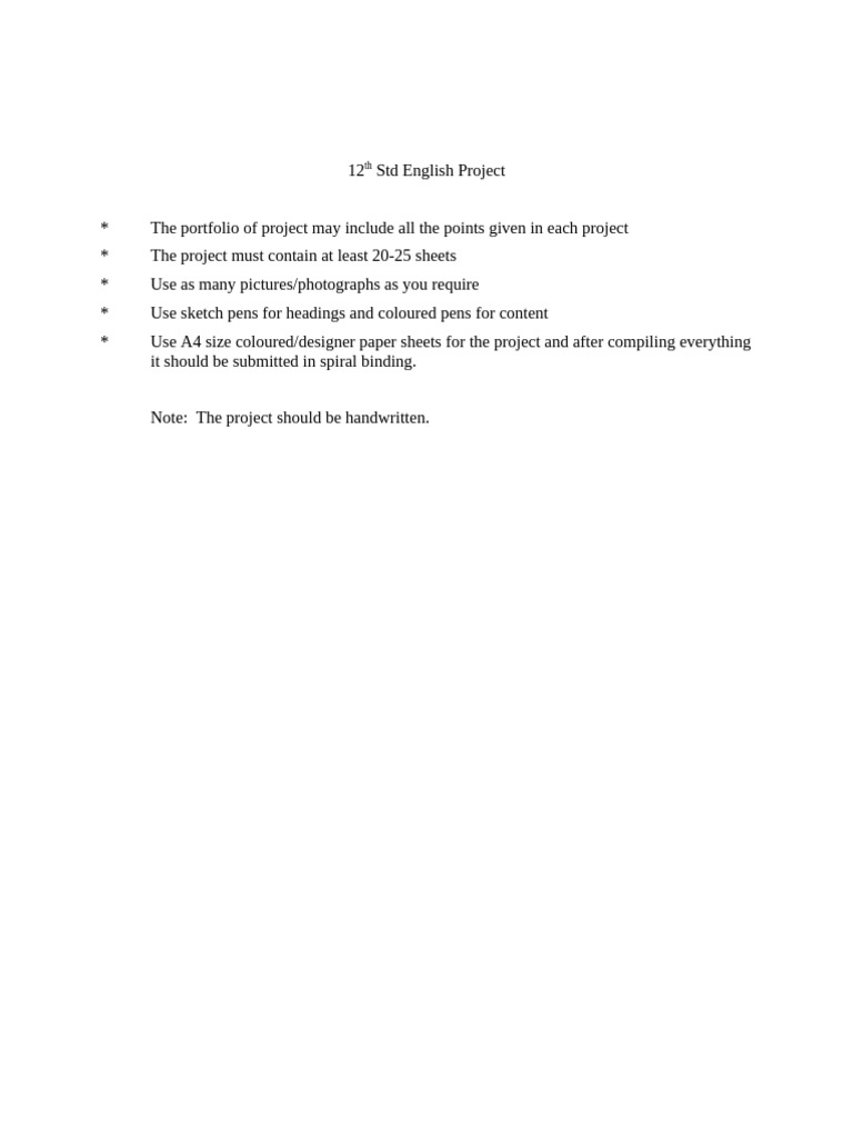 12th STD English Project Journey To The End of The Earth | PDF ...