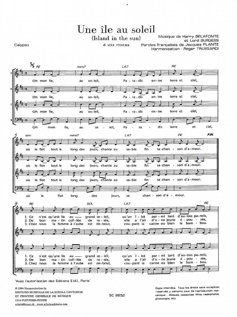 Une Île Au Soleil | PDF