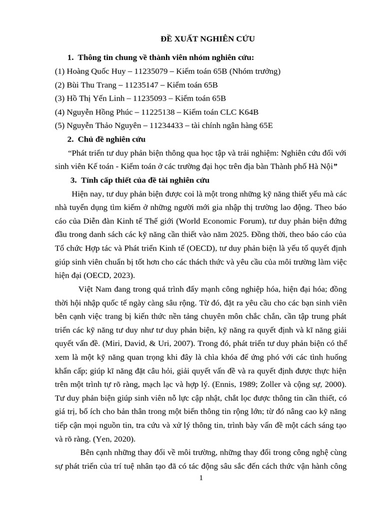 22.8.24-Đề-xuất-NCKH | PDF