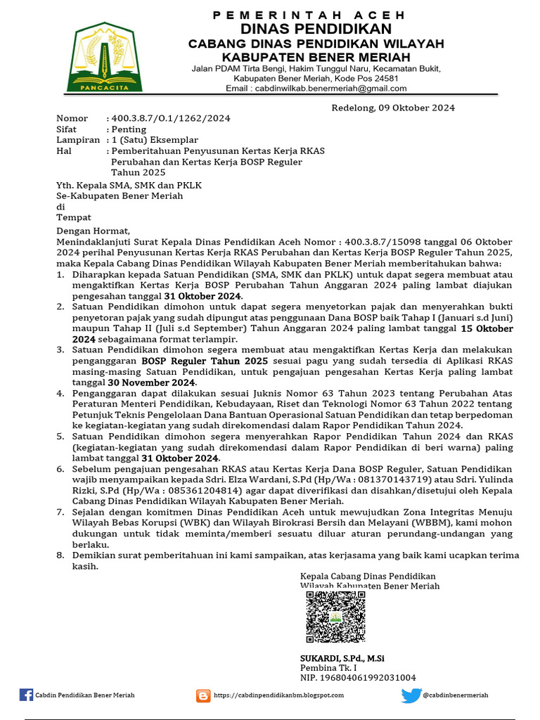 11a. 2024100918250411. Pemberitahuan Penyusunan Kertas Kerja RKAS Perubahan Dan Kertas Kerja ...