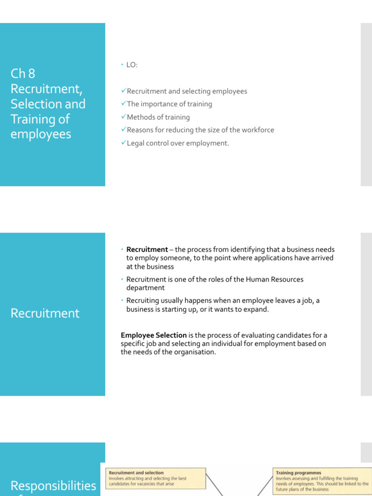 Employee Recruitment and Training Guide | PDF | Recruitment | Employment