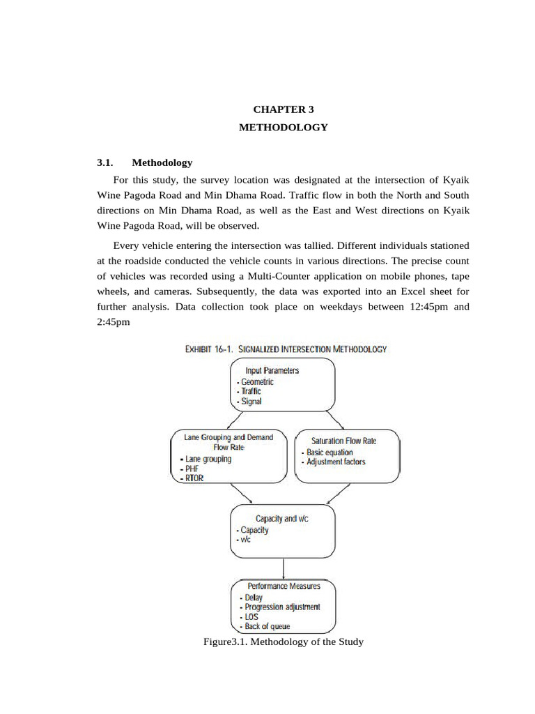 7. Chapter 3_1 | PDF | Intersection (Road) | Traffic