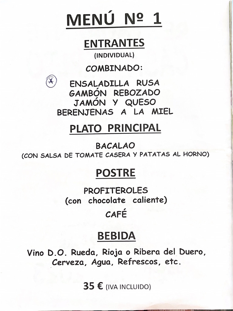 Menú Navidad | PDF