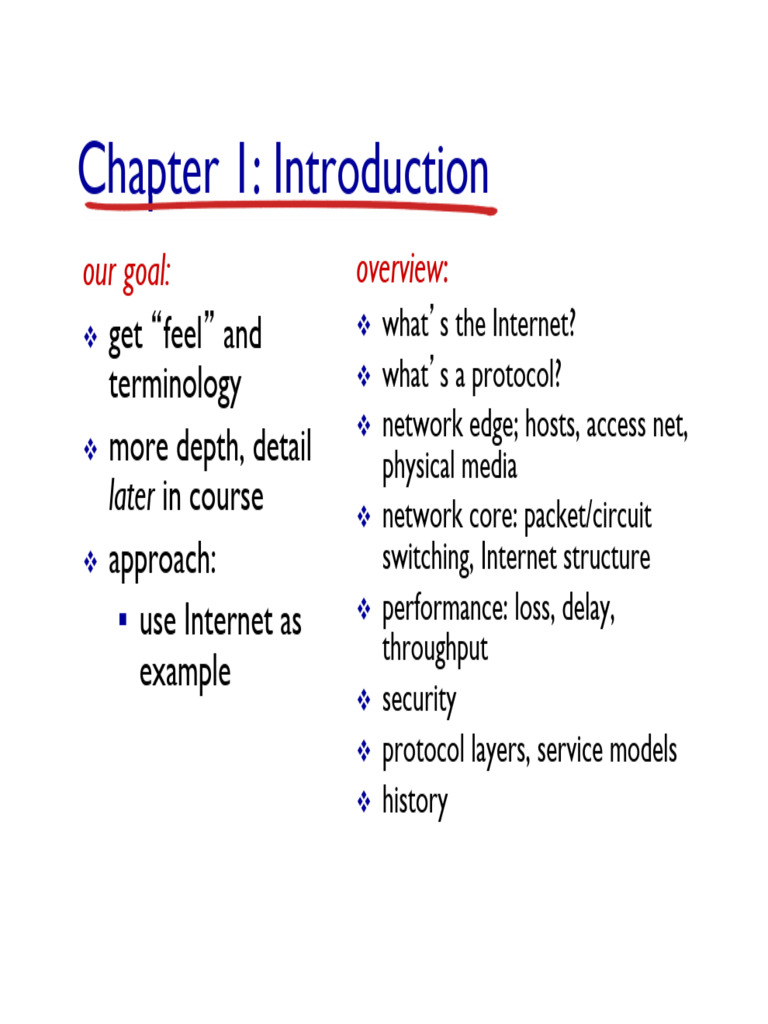 Unit 1 (Notes) | PDF | Computer Network | Internet Protocol Suite