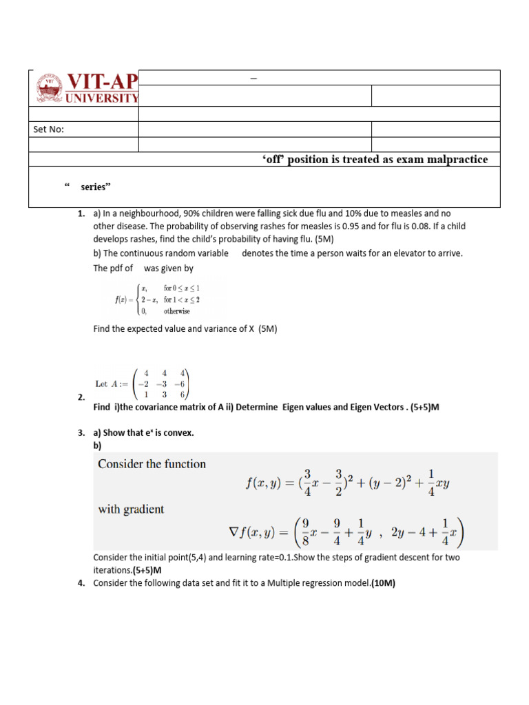 IML MODEL | PDF | Variance | Applied Mathematics