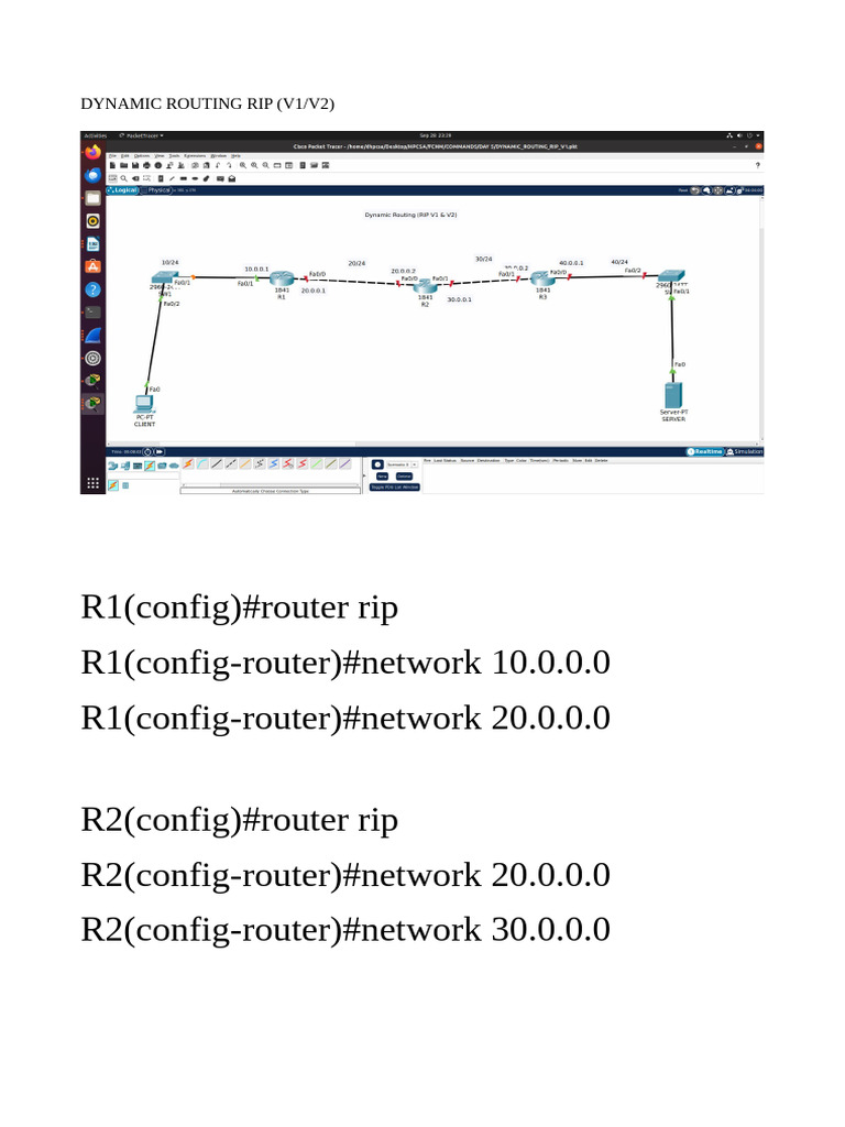 Dynamic Routing Rip | PDF