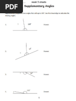 GCSE Angles in Parallel Lines Exam Guide | PDF | Triangle | Angle