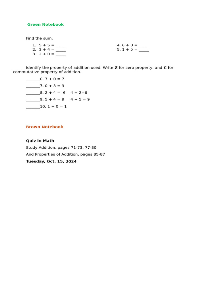 Find The Sum | PDF