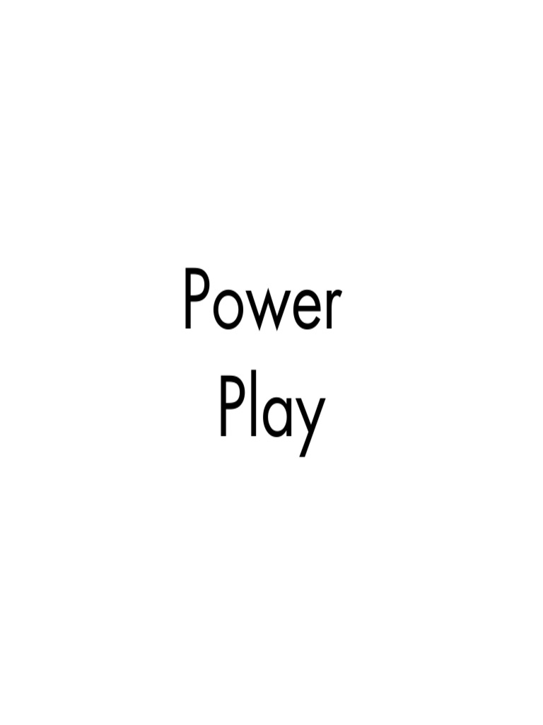 Power Play | PDF