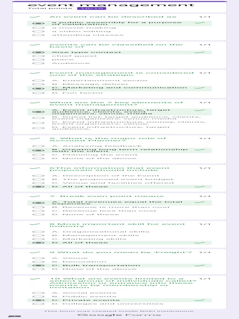 Event Management Essentials | PDF