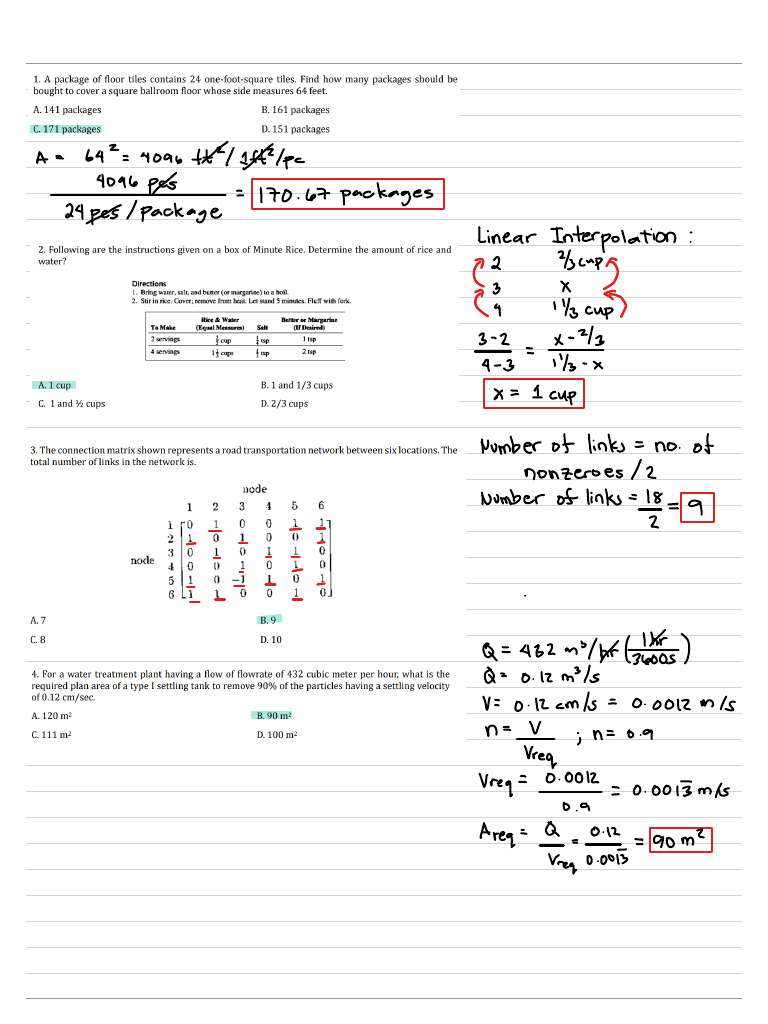 Preboard 1 MSTC Solutions | PDF