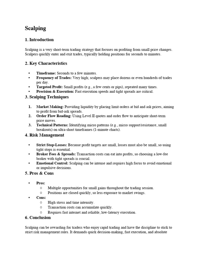 Scalping | PDF