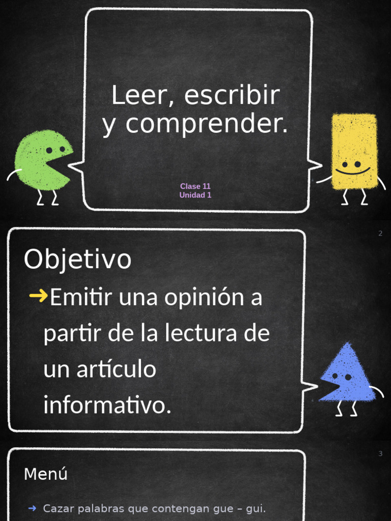 Opiniones y textos informativos | PDF