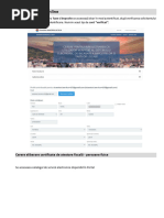 Instructiuni Privind Semnarea Si Depunerea Documentului de Confirmare La Anaf | PDF