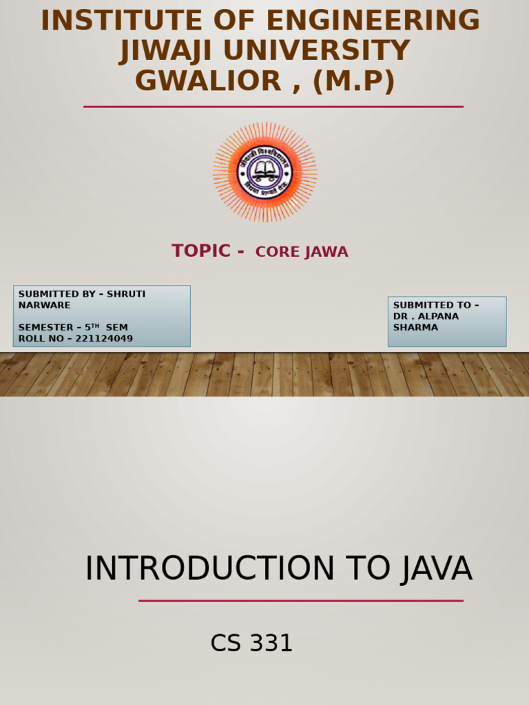 Core Jawa 111 | PDF | Java (Programming Language) | Pointer (Computer Programming)