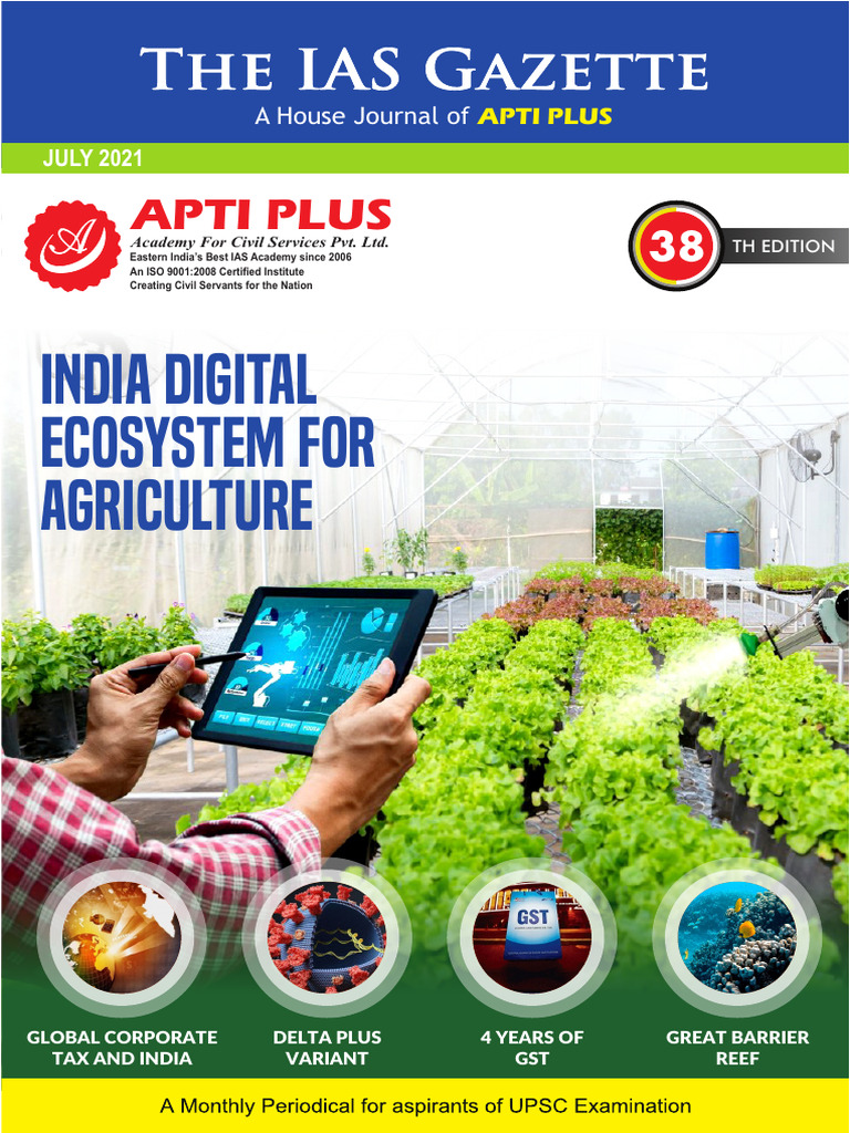 The IAS Gazette: Apti Plus | PDF | Coral | Coral Reef