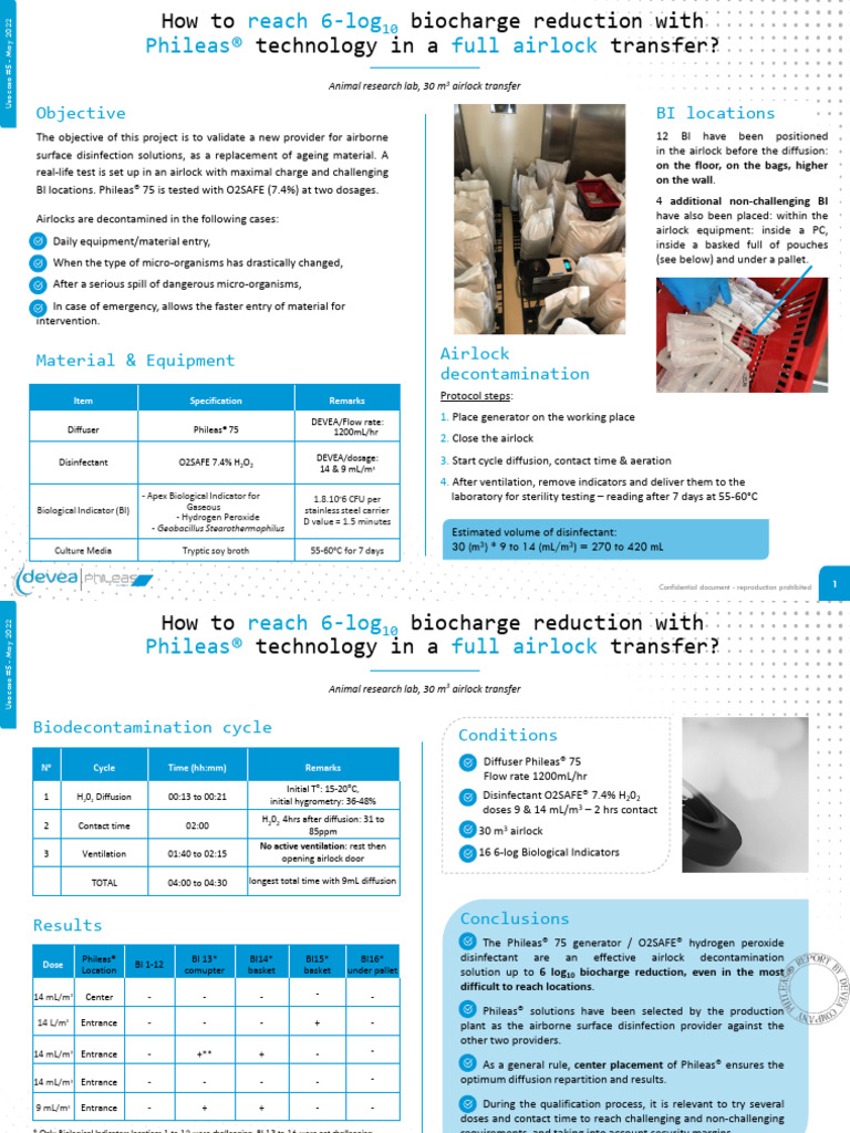 Bio Decontamination Material Airlock 1735782974 | PDF | Hydrogen ...