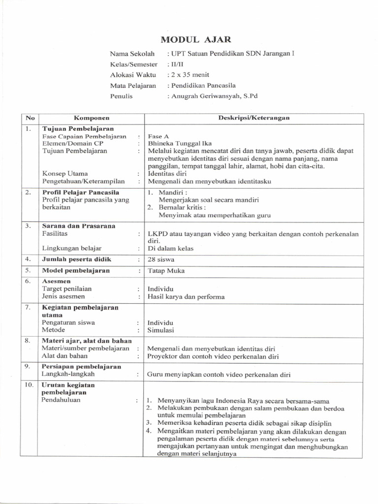 Scan Modul Maret | PDF