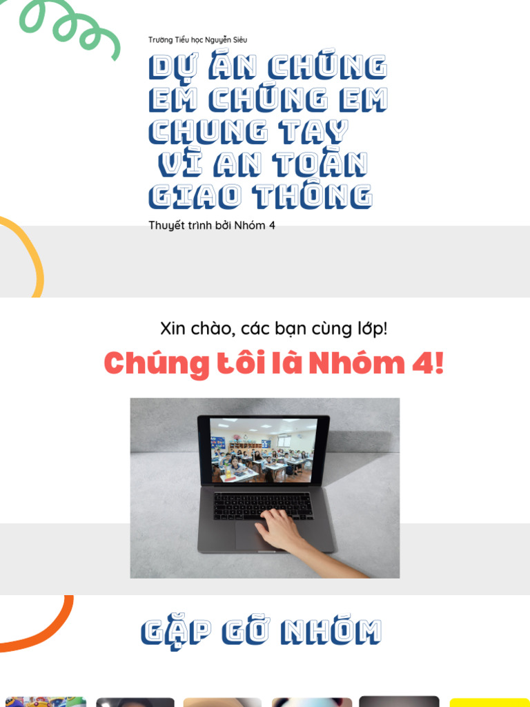Dự Án Chúng em Chúng em Chung Tay VÌ An Toàn Giao Thông | PDF