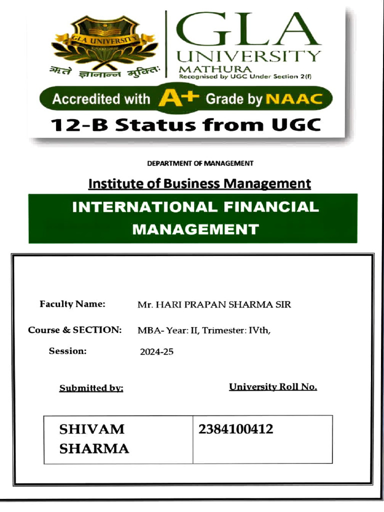 Ipm Assignment Shivam Sharma | PDF