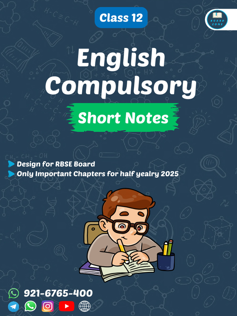 English Compulsory Short Notes | PDF