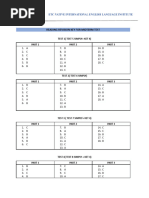 Leap 2025 Grade 8 Math Practice Test Answer Key | PDF | Mathematics