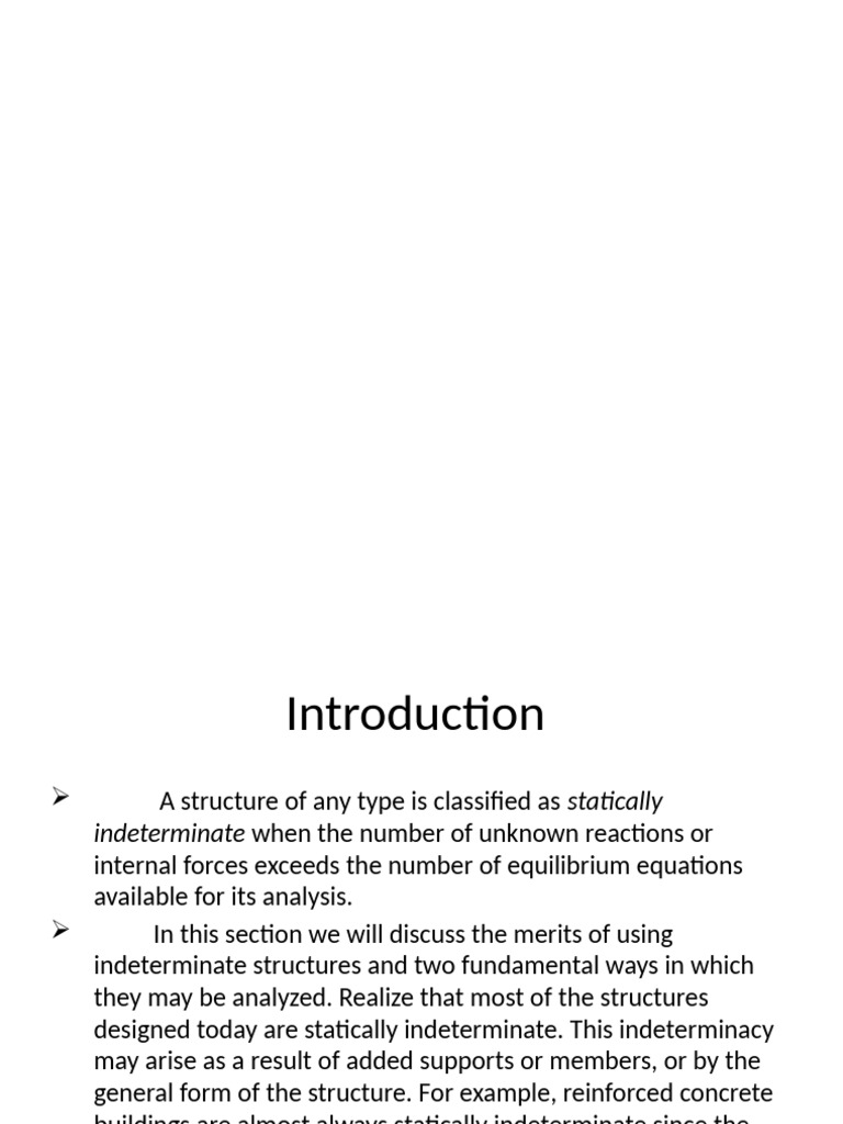 Presentation of Force Method | PDF