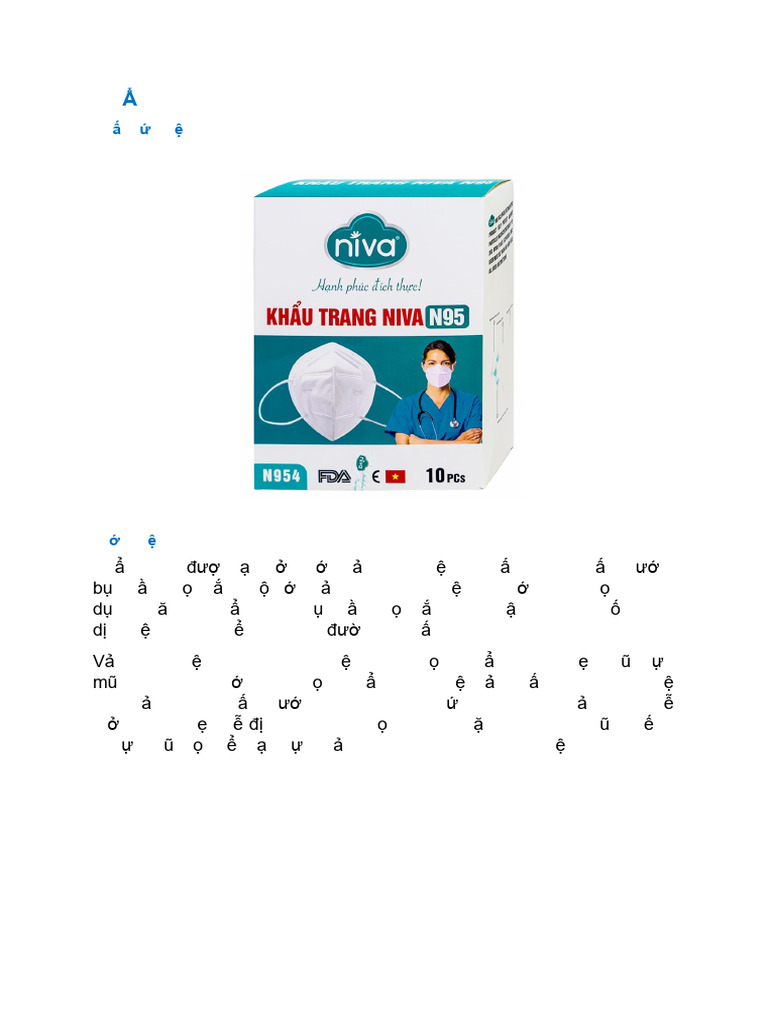 Khẩu trang N95 | PDF
