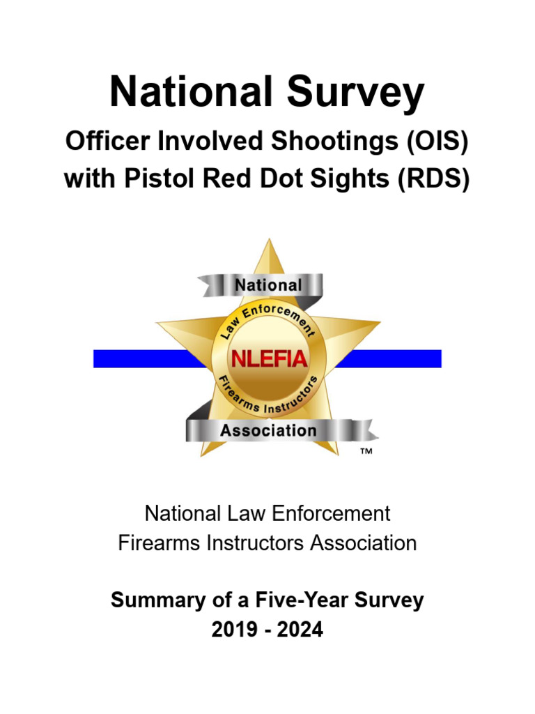 NLEFIA Pistol RDS Survey - Final Summary - Jan 2025 | PDF | Projectile ...