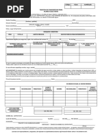 Formato Carta de Suma Remanente | PDF