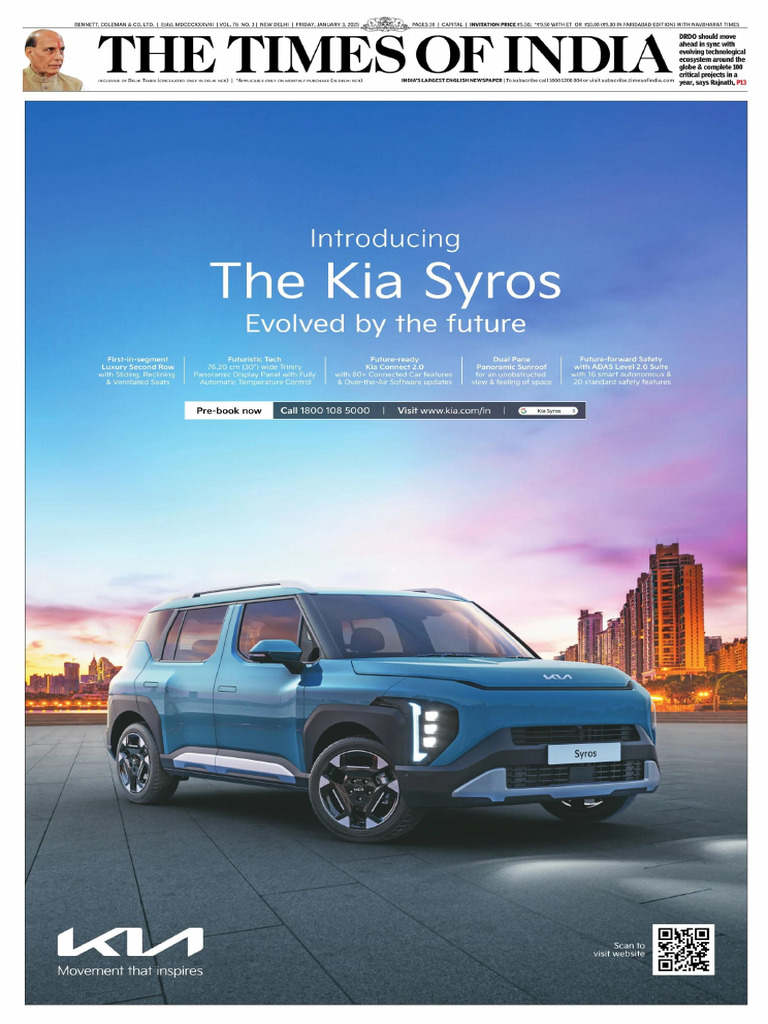 TOI Delhi 03-01 | PDF