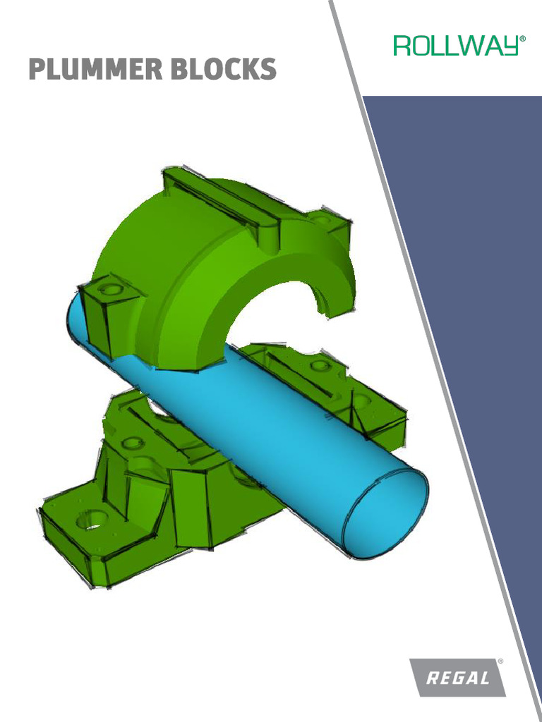 Catalogo Rollway Plummer Blocks r3 | PDF | Bearing (Mechanical ...