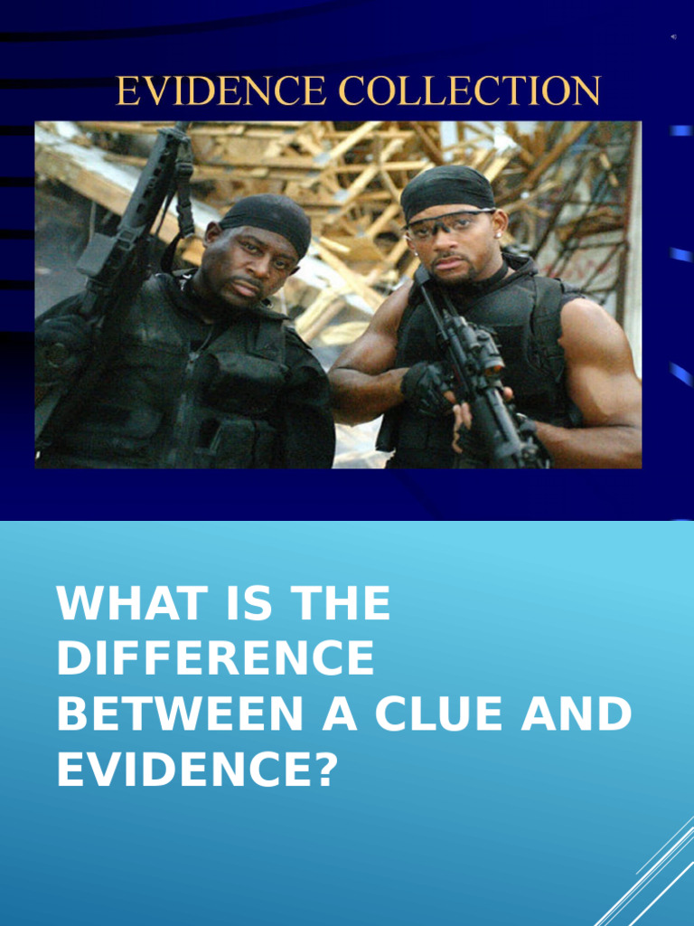 Evidence Collection | PDF