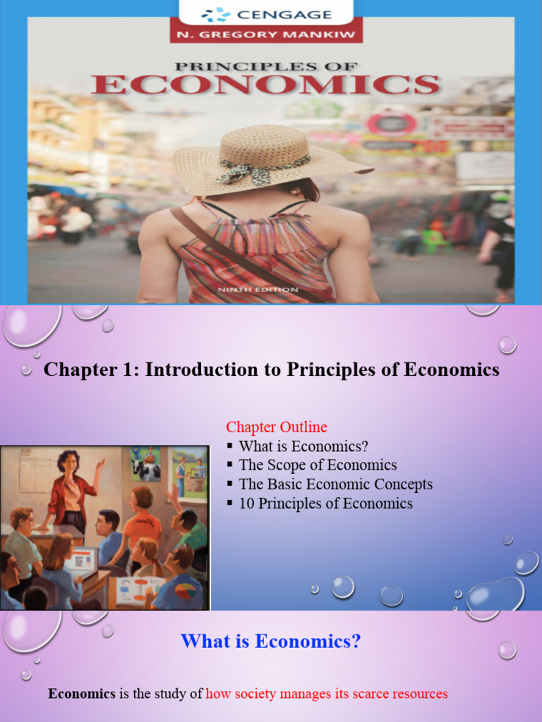 Principles of Economics Overview | PDF | Economics | Market (Economics)