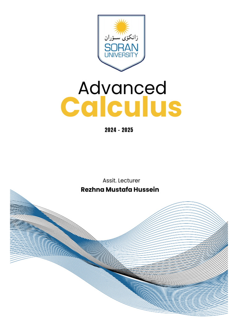 Advanced Calculus(1,2,3,4) | PDF | Complex Number | Trigonometric Functions