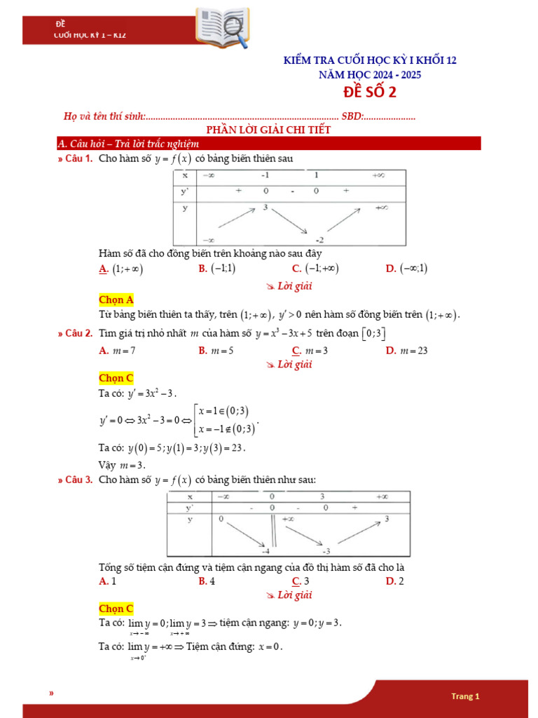 12 CK1 ĐỀ 2 | PDF