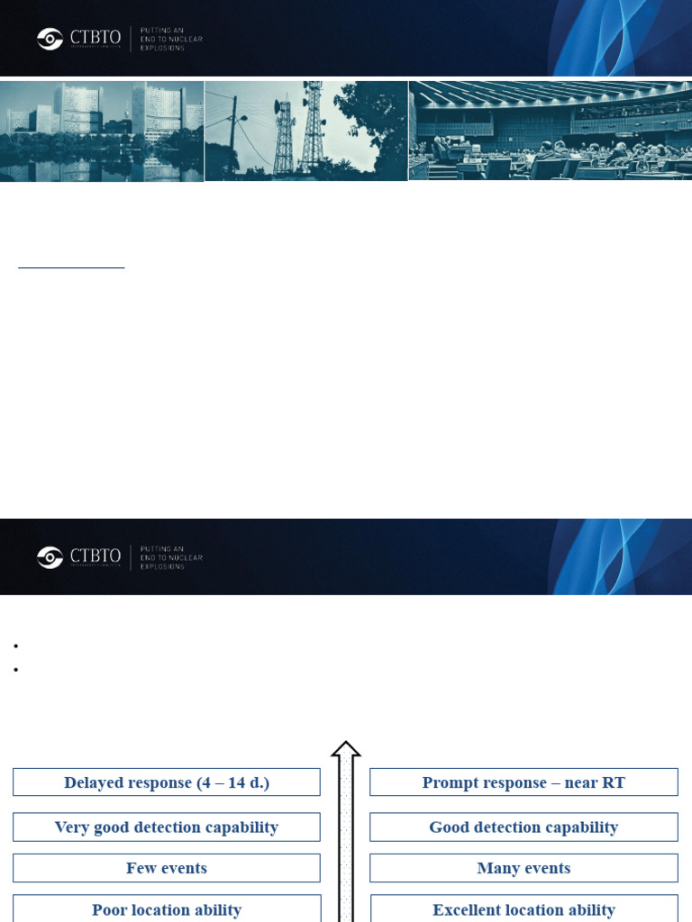 Radionuclide Data Analysis for CTBTO | PDF | Nuclear Physics | Nuclear Chemistry