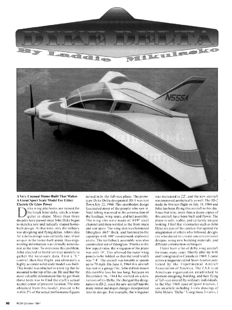 Dyke Delta RCM-1240 Article | PDF