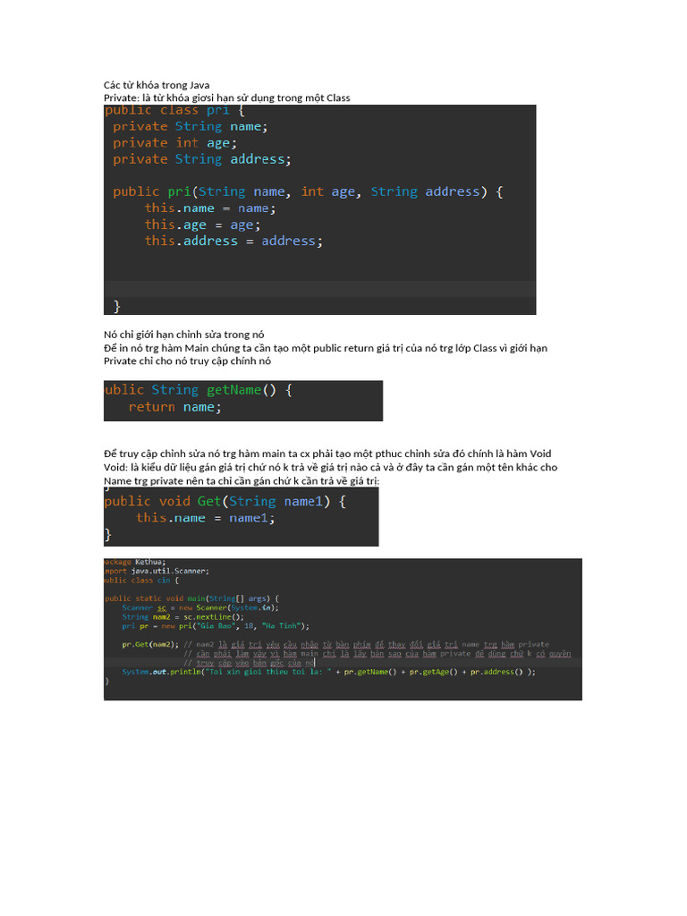 Private Public Int Protected | PDF