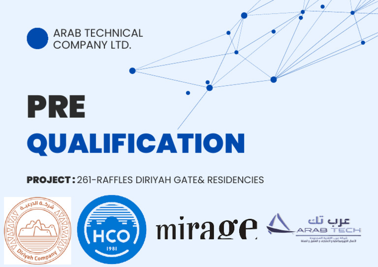 Pre Qualification Cover Letter | PDF