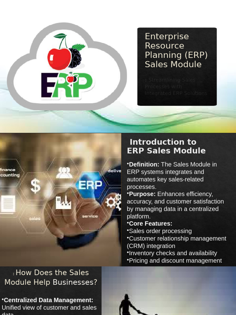 ERP Sales Module Overview | PDF