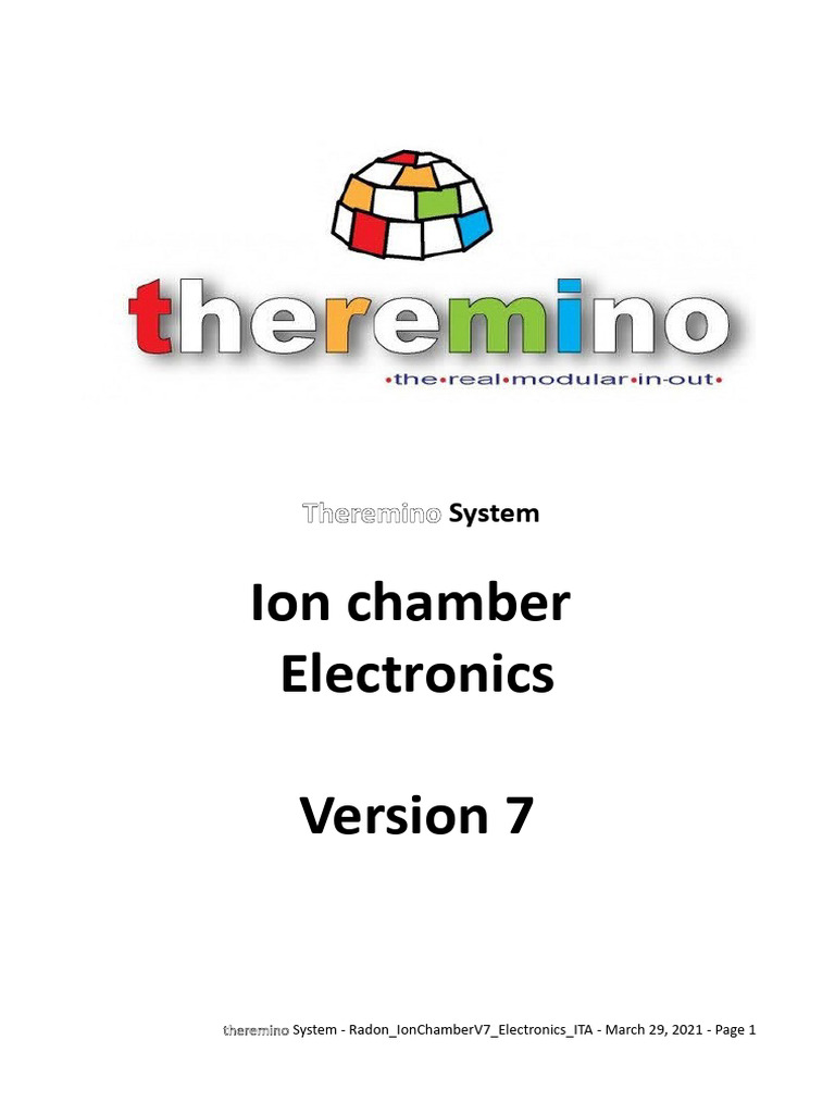 Radon Ion Chamber Electronics V7 | PDF | Electrical Connector | Amplifier