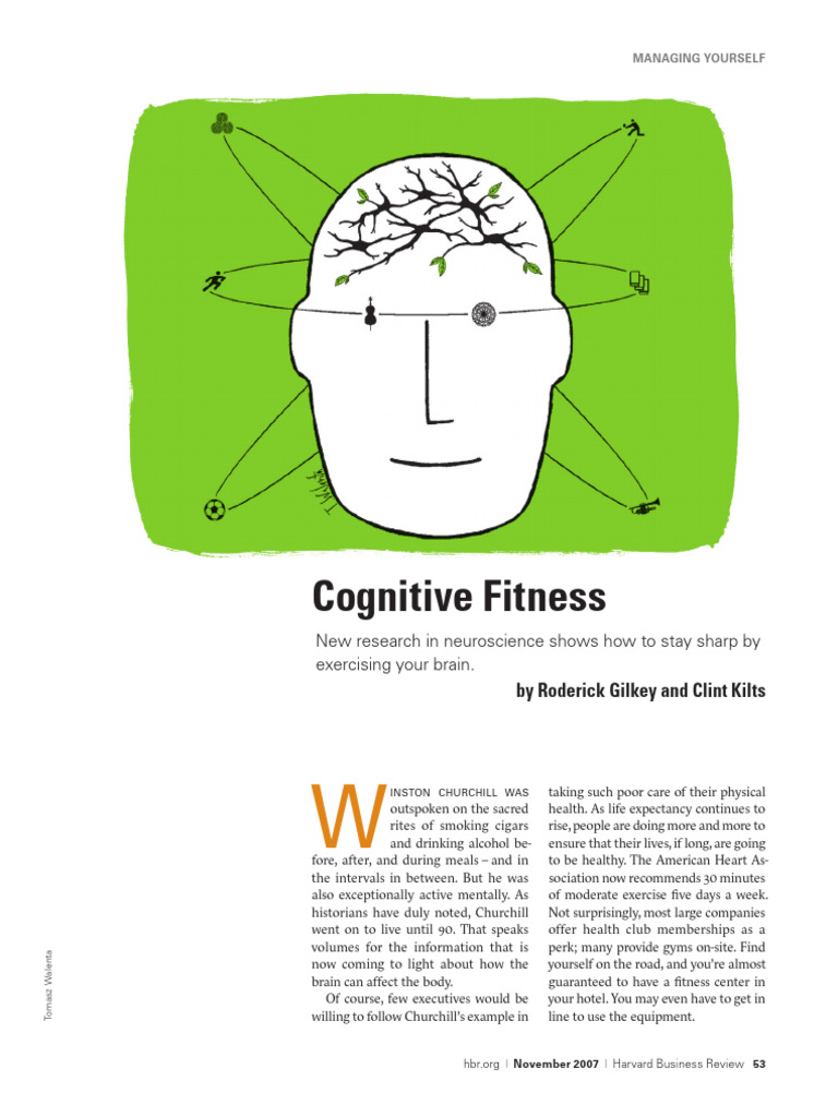 Cognitive Fitness Reading | PDF | Brain | Neuroscience